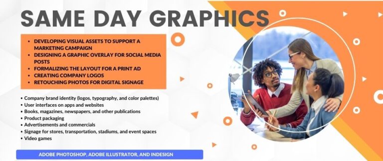 Brand Graphic Designers Near Me For Graphic Works in Houston