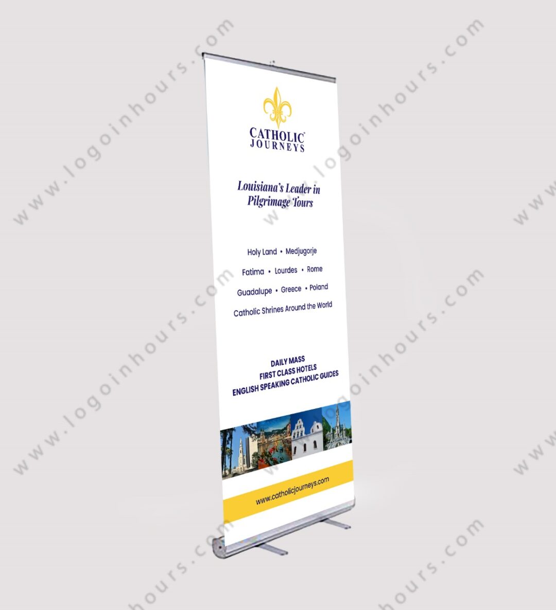 Custom Standing Banners Design In Texas | Logo In Hours LLC.